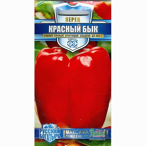 Перец сладкий Красный бык Гавриш (65214): купить семена почтой в России ...